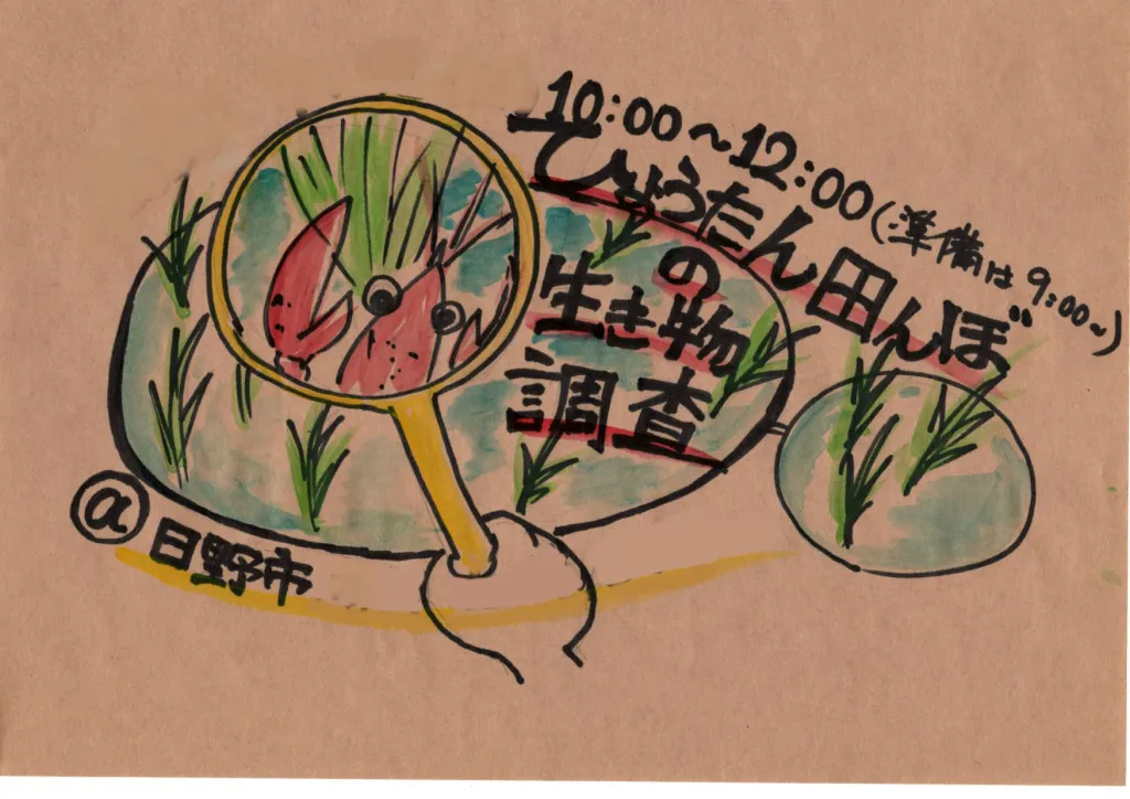 7/21(月祝)「ひょうたん田んぼ」で生きもの調査！ - TUKURU